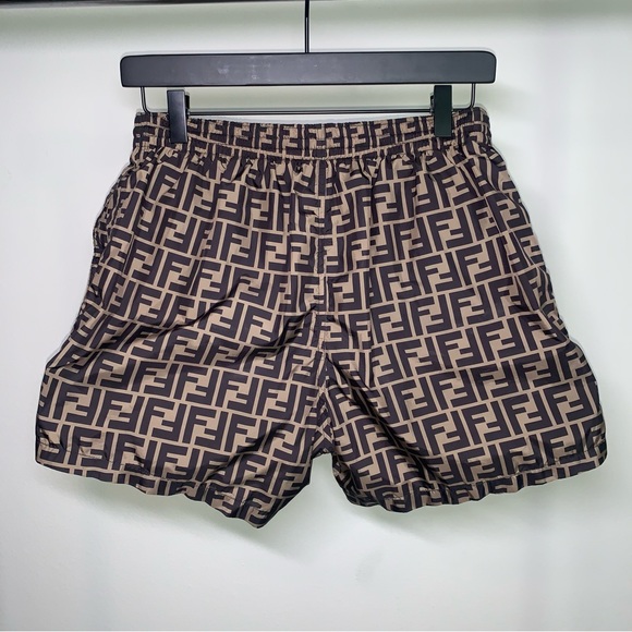 Fendi | Shorts | Fendi Logo Swim Shorts | Poshmark
